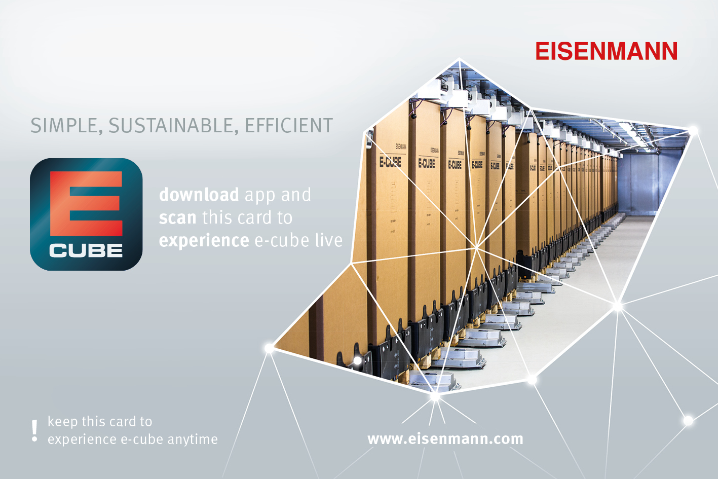 New app presents the E-Cube system in augmented reality! - Eisenmann GmbH